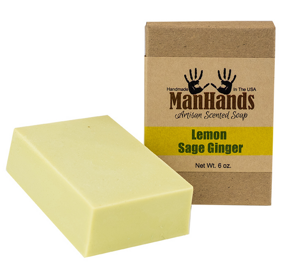 Lemon Sage Ginger – ManHands Soap